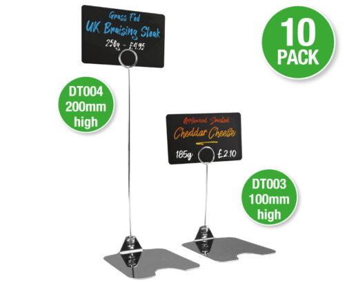 Buffet Display Ticket Holders | Mileta Signs And Displays Limited