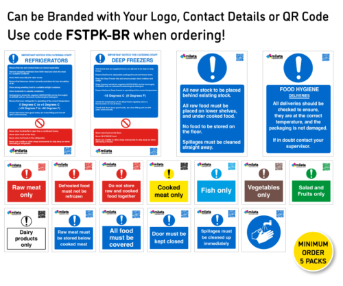 FSTPK - Food storage sign pack