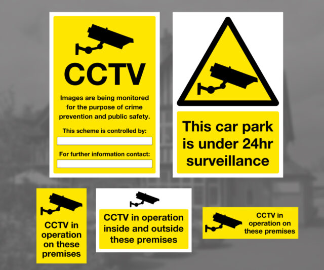 CCTV & Security Signs Archives - Mileta Signs and Displays Limited