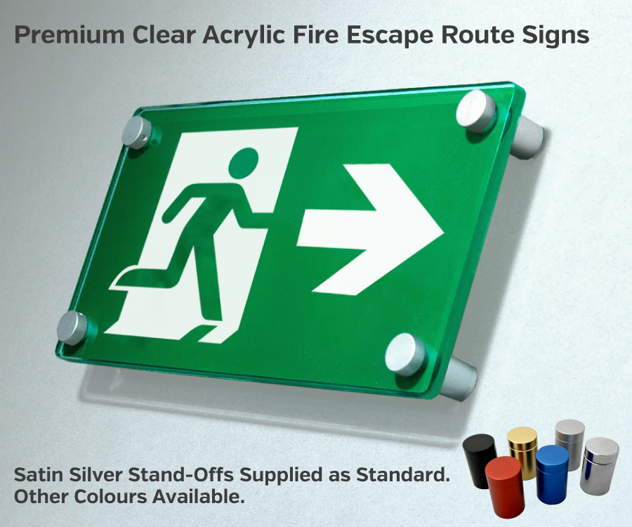 Fire Escape & Fire Assembly Point Signs Archives - Mileta Signs and ...