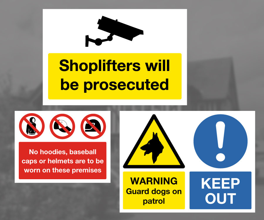 CCTV & Security Signs Archives - Mileta Signs and Displays Limited