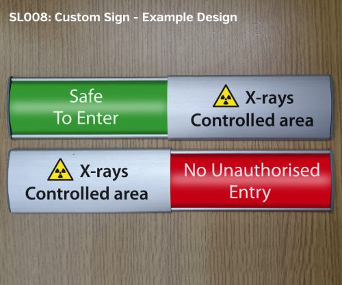 Custom Printed Sliding Door Sign - Mileta Signs and Displays Limited